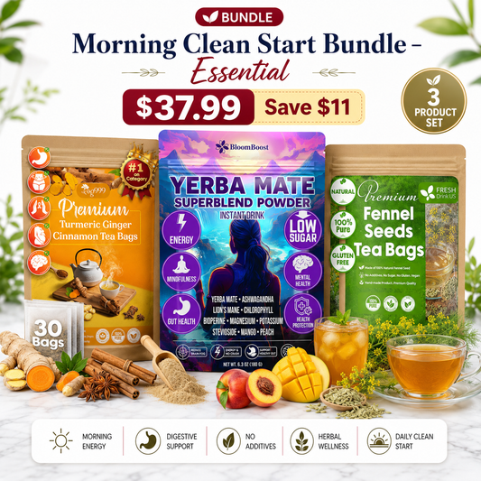 Morning Ritual Series Morning Clean Start Bundle: A Simple 3-Herb Ritu